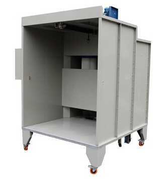 Limited Space Manual Powder Coating Line with Conveyor Track - Buy ...