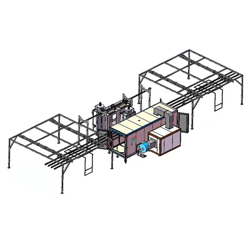 Aluminum Profile Manual Powder Coating Plant for Sale - Buy Aluminium ...
