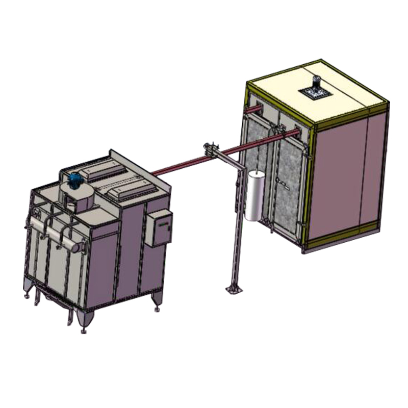 Limited Space Manual Powder Coating Line with Conveyor Track - Buy ...