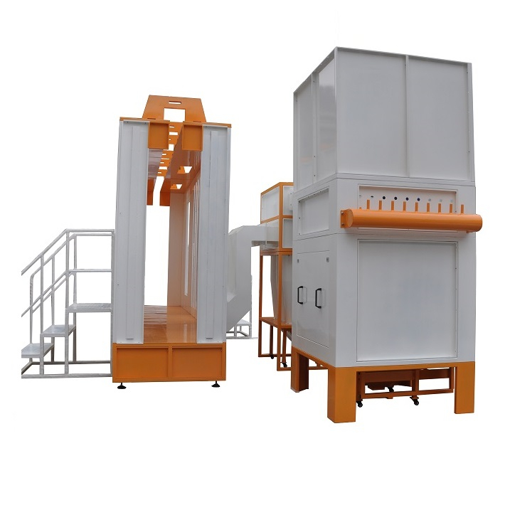 Multi Cyclone Powder Coating Booth Fast Color Change - Buy Multi ...