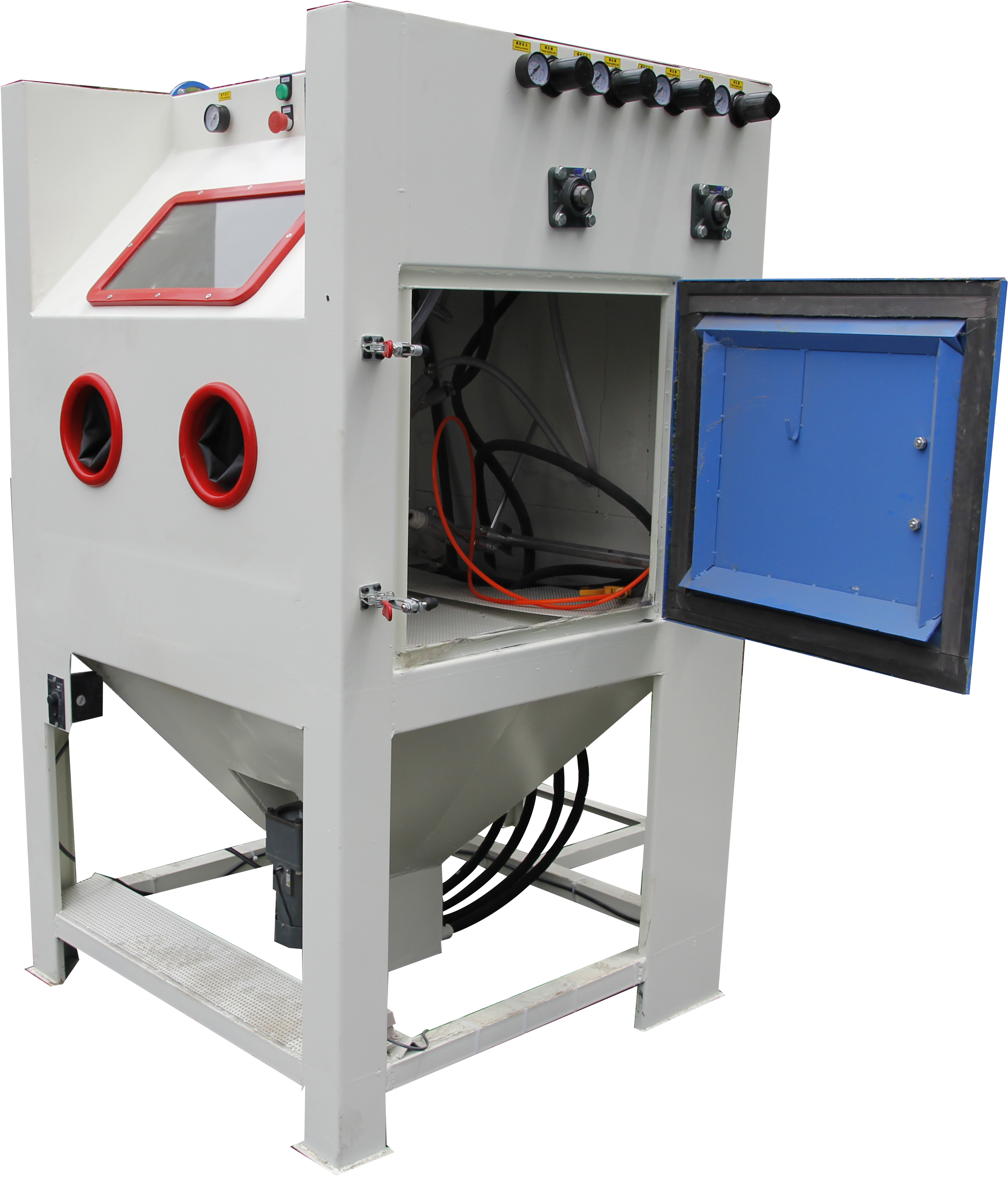 Automatic Turntable Sand Blasting Machine - Buy Sand Blasting Machine ...