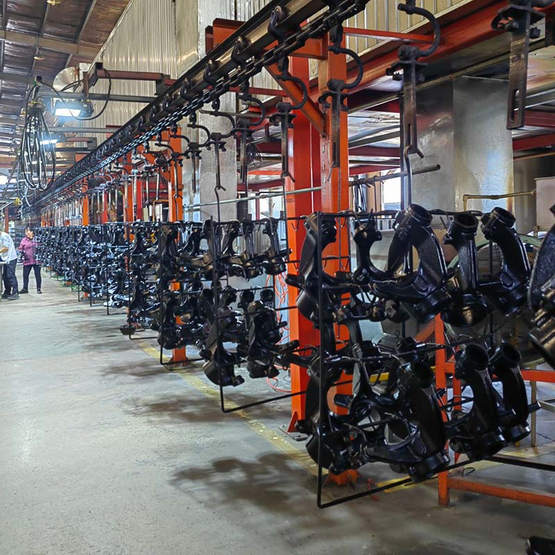 Anti-Static Automatic Powder Coating Spray Booth with Cyclone Recovery ...